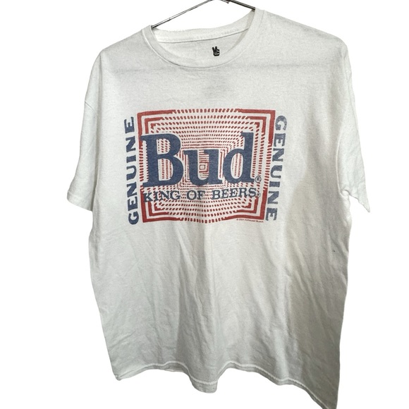 Junk Food Clothing Shirts Retro Budweiser Bud King King Of Beers